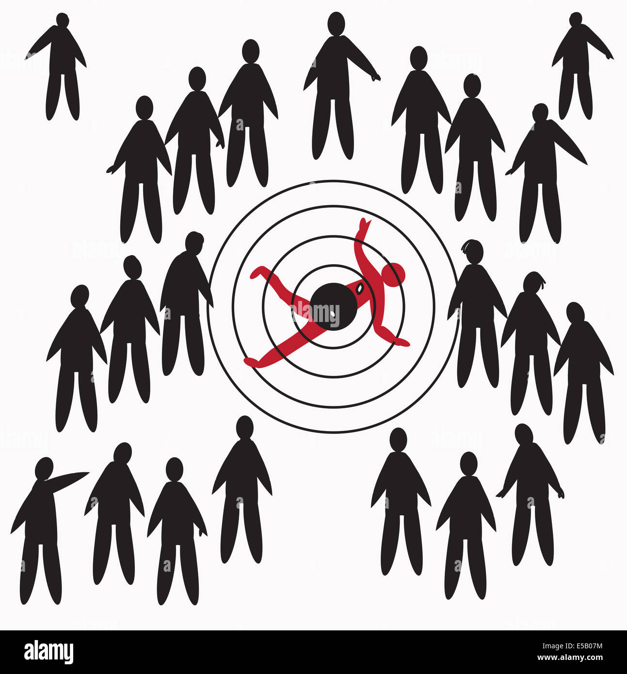 Indifference people accident hi-res stock photography and images - Alamy