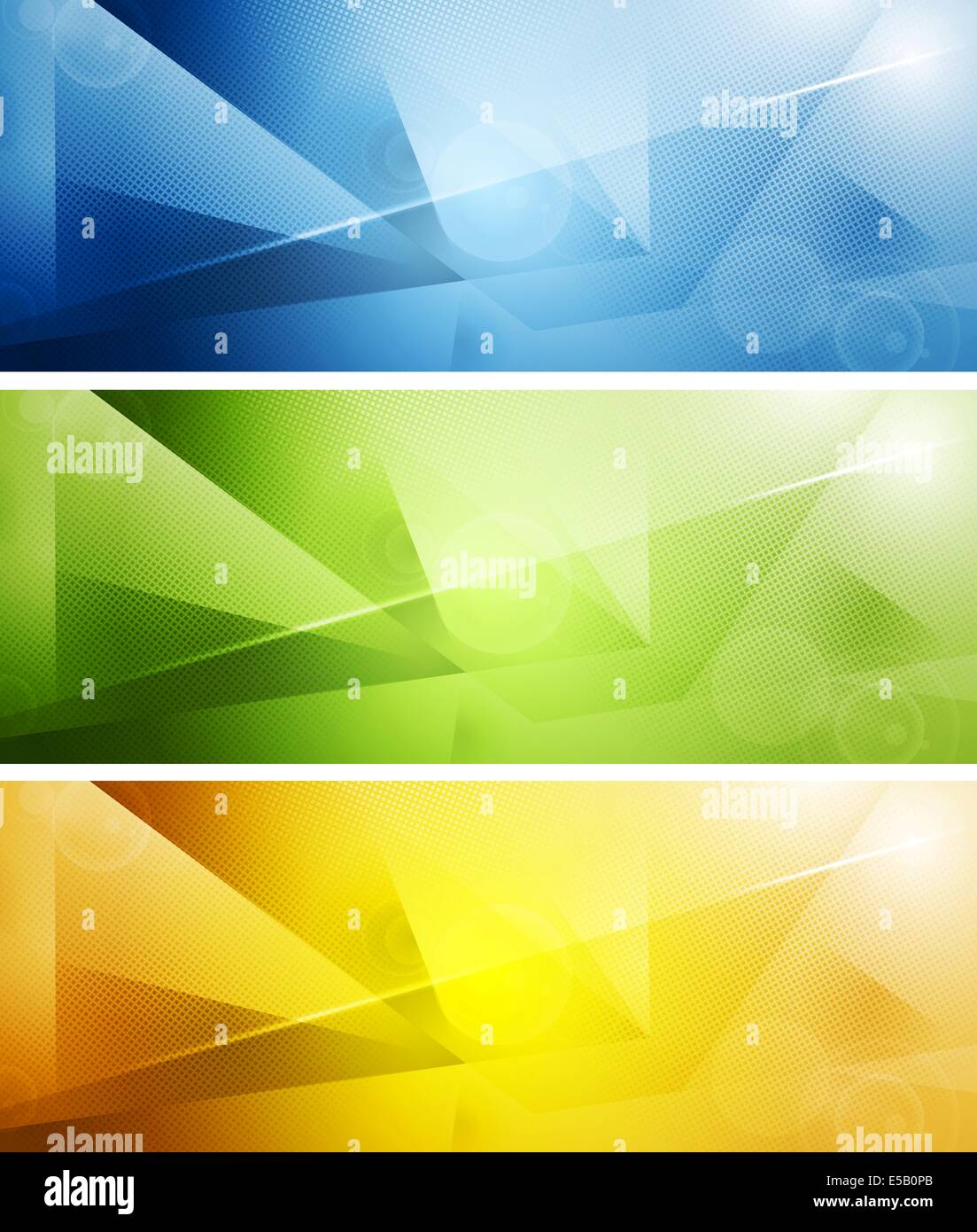 Tech shiny banners. Vector design Stock Photo - Alamy