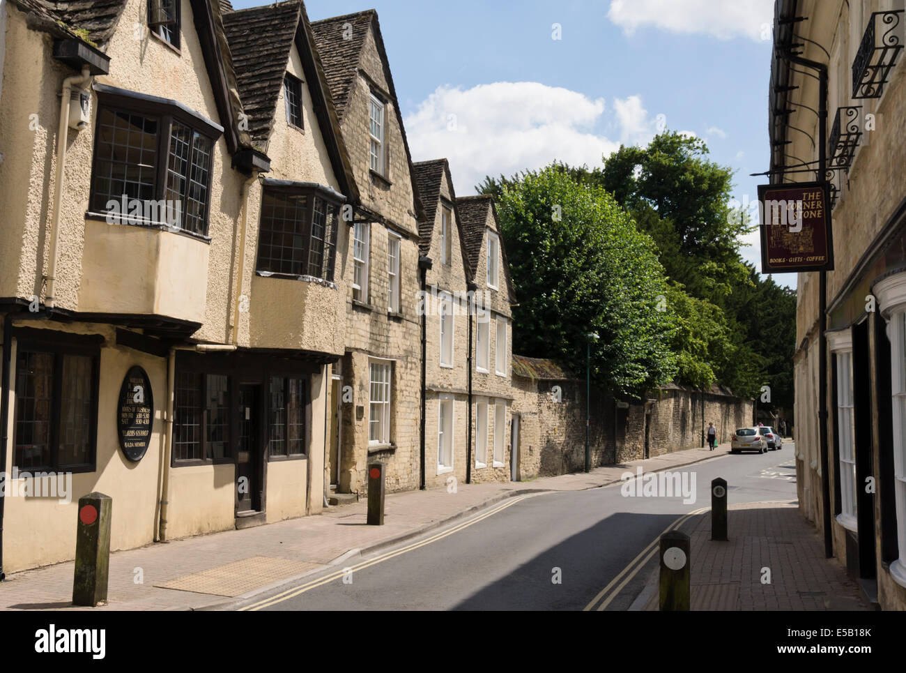 Cirencester, a country town in the Cotswolds Gloucestershire England UK ...