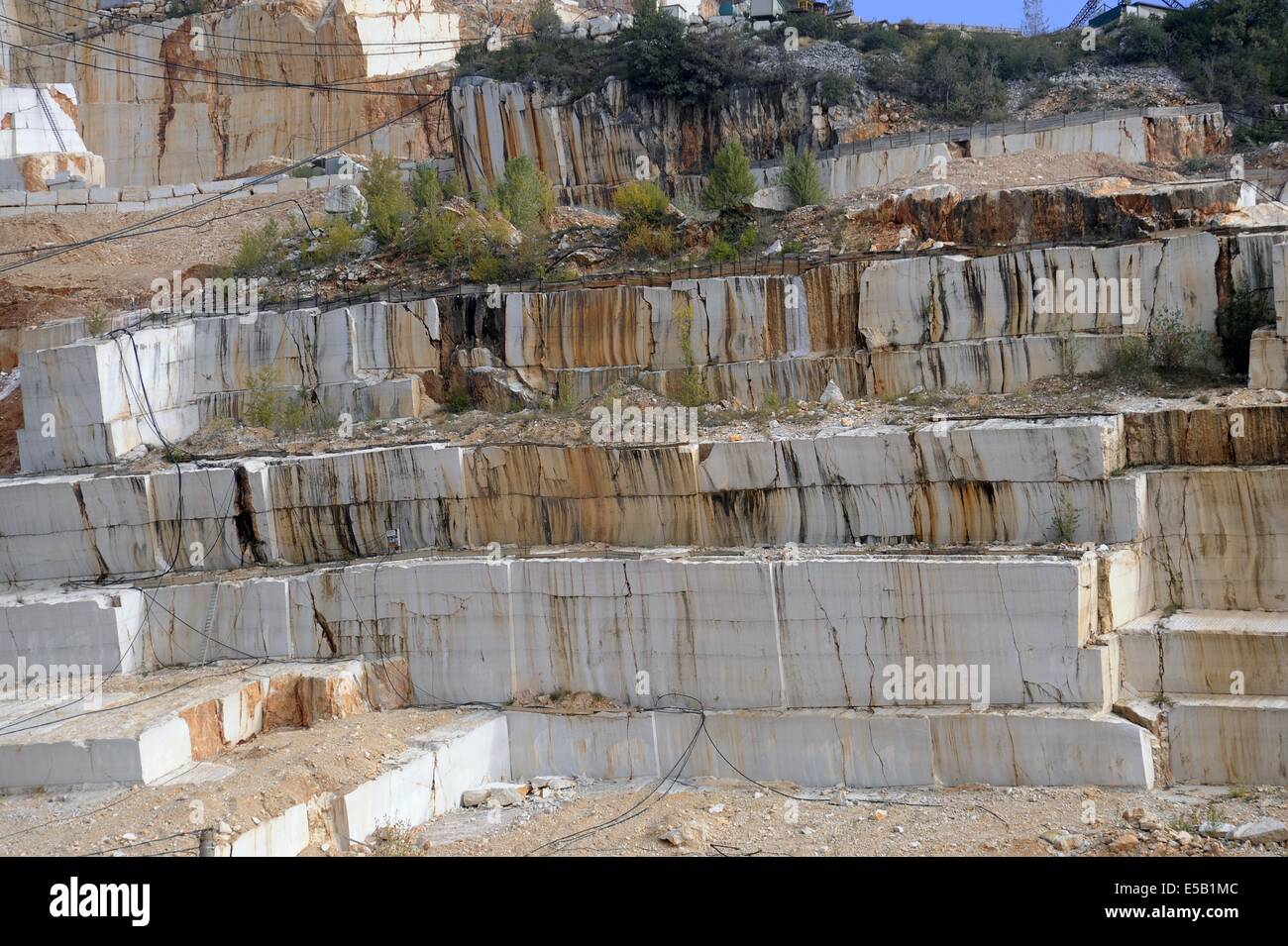 Quarries of marble in Botticino (Brescia, Italy Stock Photo - Alamy