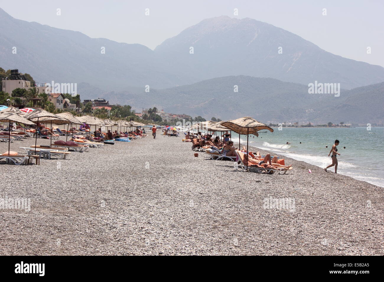 Fethiye calis beach hi-res stock photography and images - Alamy