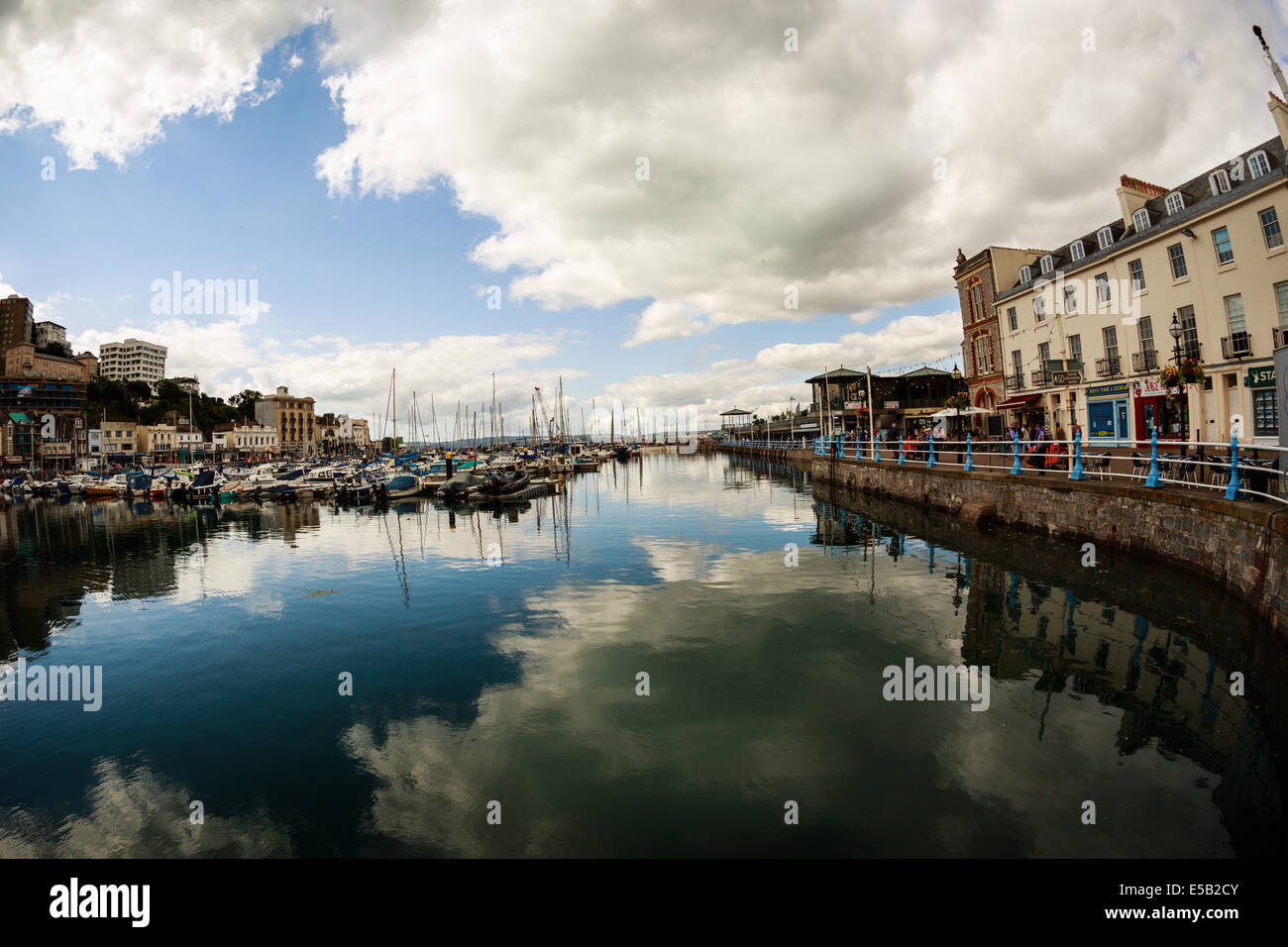 Family Holiday photographs of Toruay and Devon in England UK Stock ...