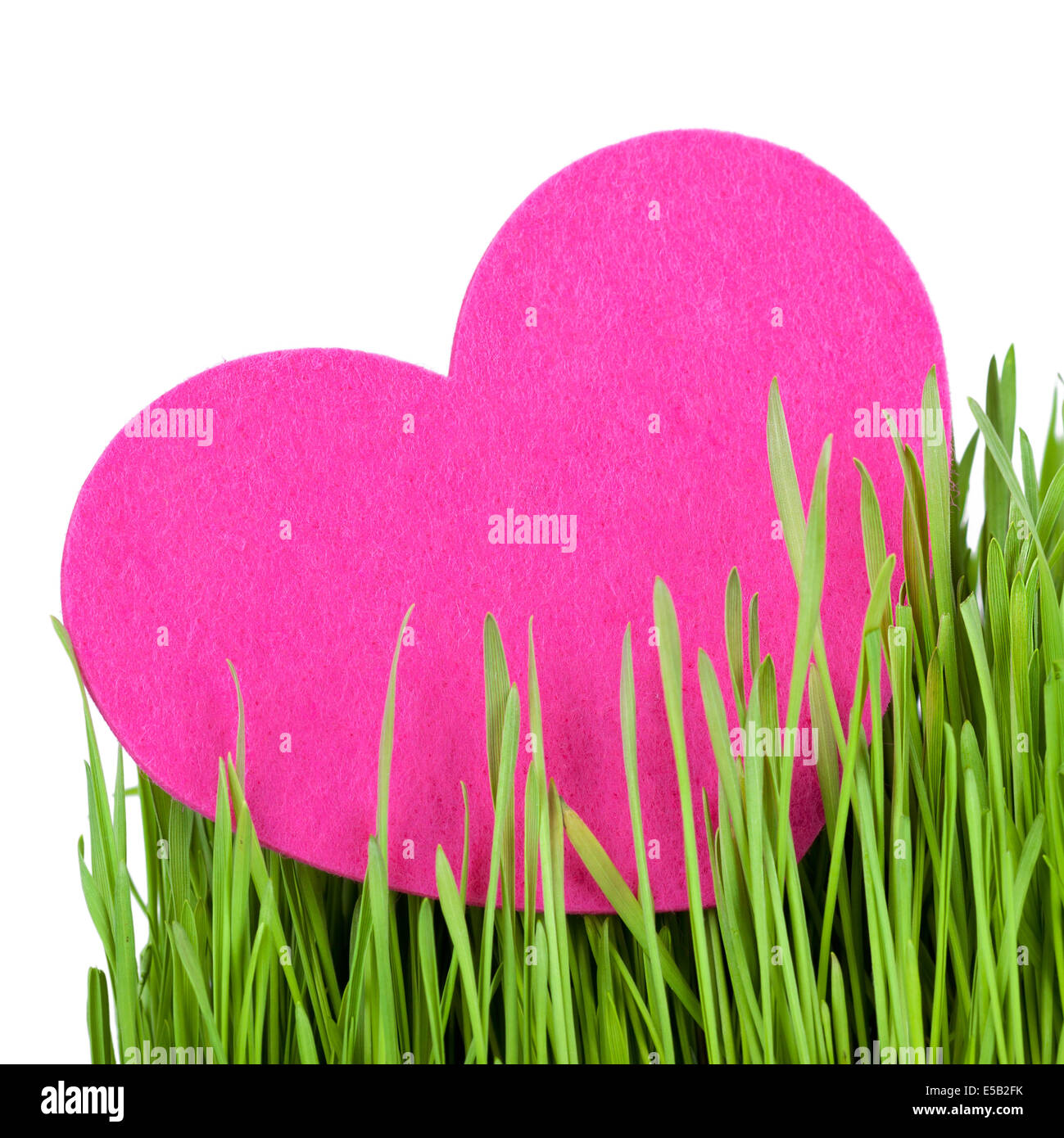 Grass love symbol hi-res stock photography and images - Alamy