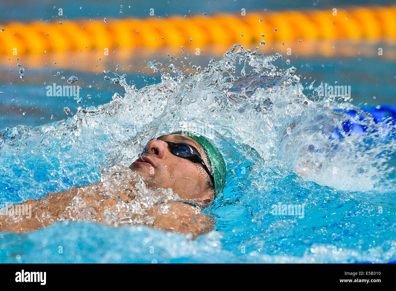 Glasgow, Scotland, UK. 25th July, 2014. Sebastien Rousseau of South ...