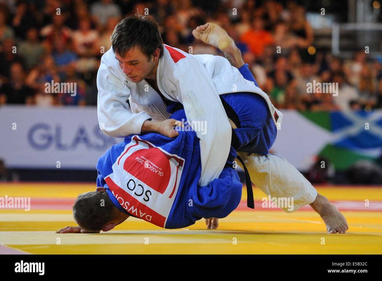 Glasgow, Scotland, UK. 25th July, 2014. Jacques van Zyl of South Africa ...
