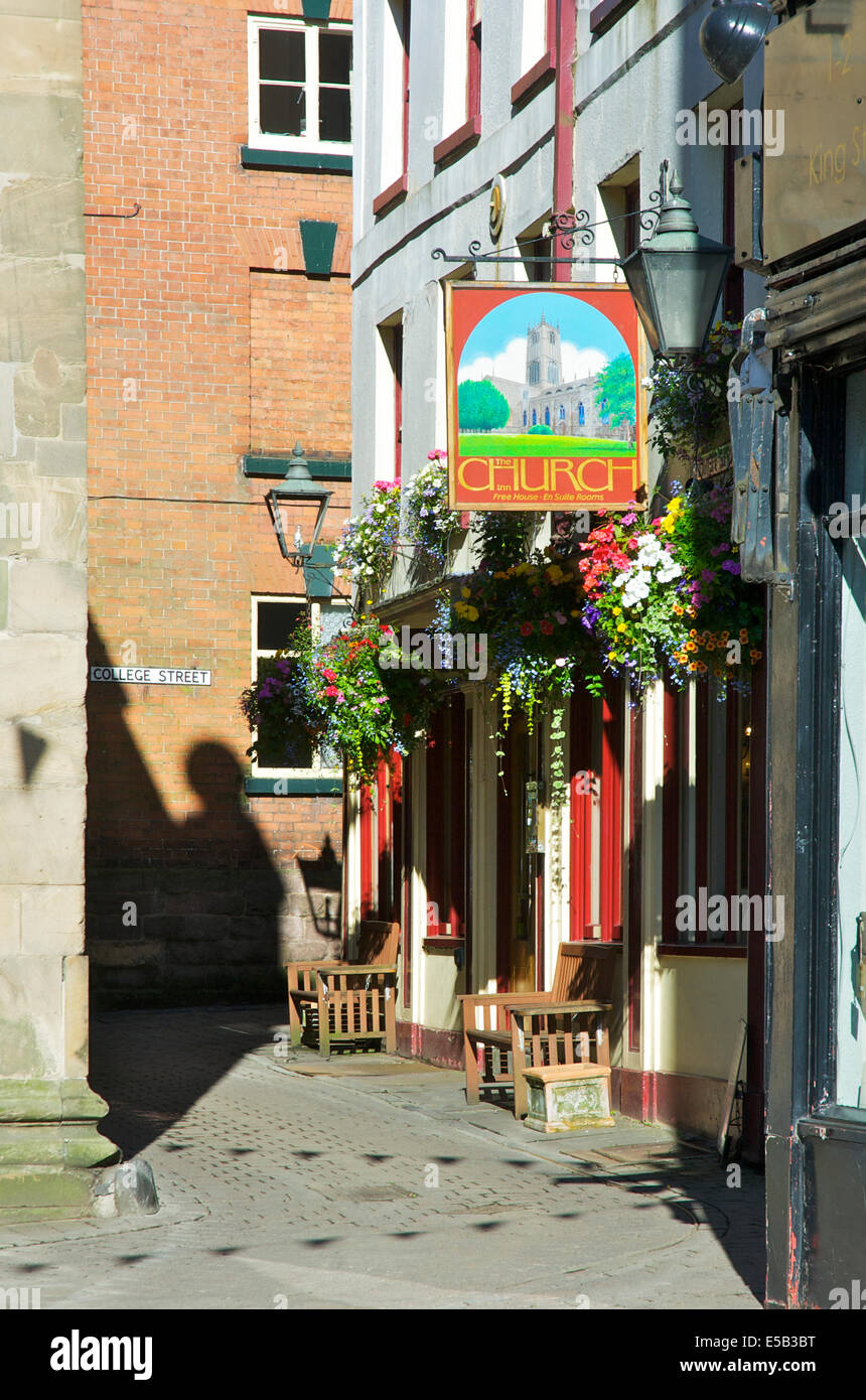 Church Inn, Ludlow, Shropshire, England UK Stock Photo - Alamy