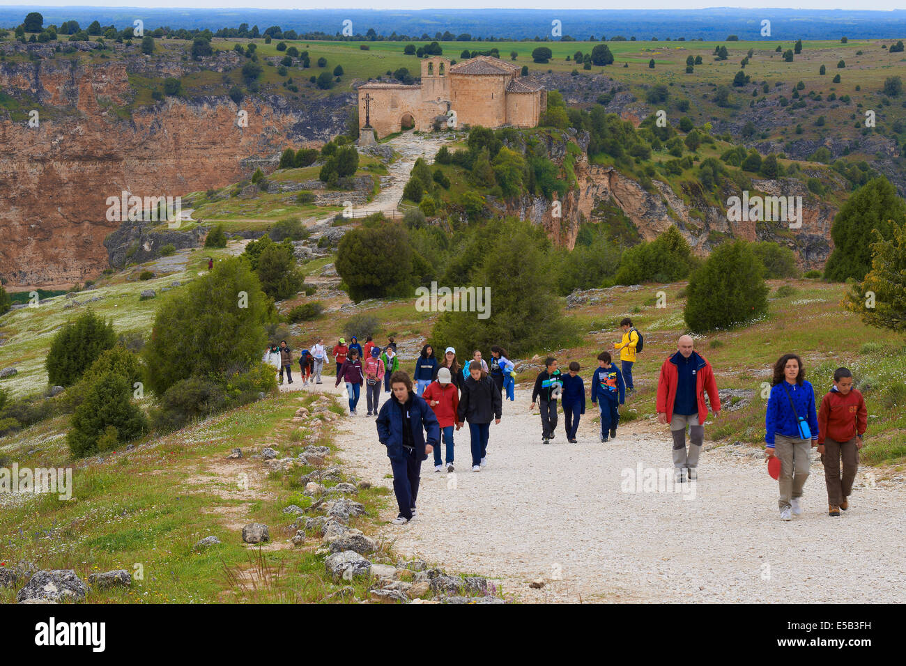 San Frutos del Duraton Hermitage,Hoces del Duraton, Duraton river ...