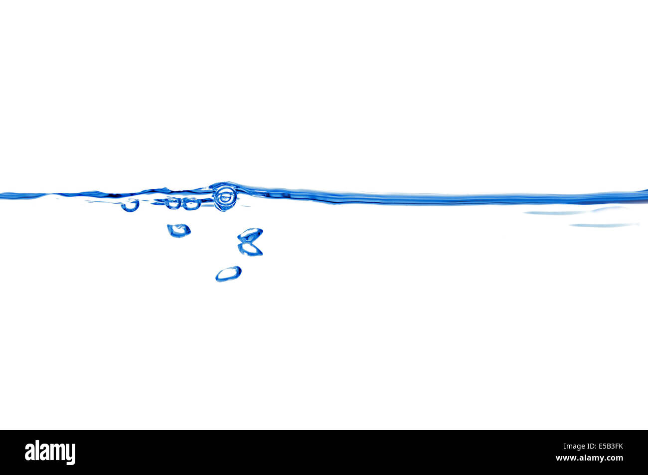 Waterline with small air bubbles Stock Photo - Alamy