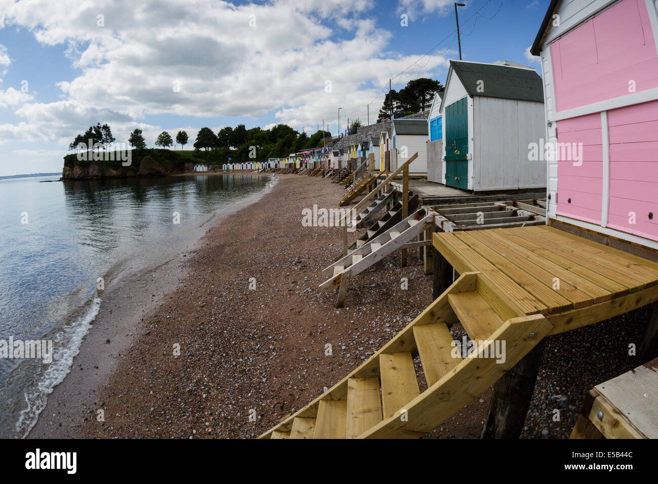 Family Holiday photographs of Toruay and Devon in England UK Stock ...