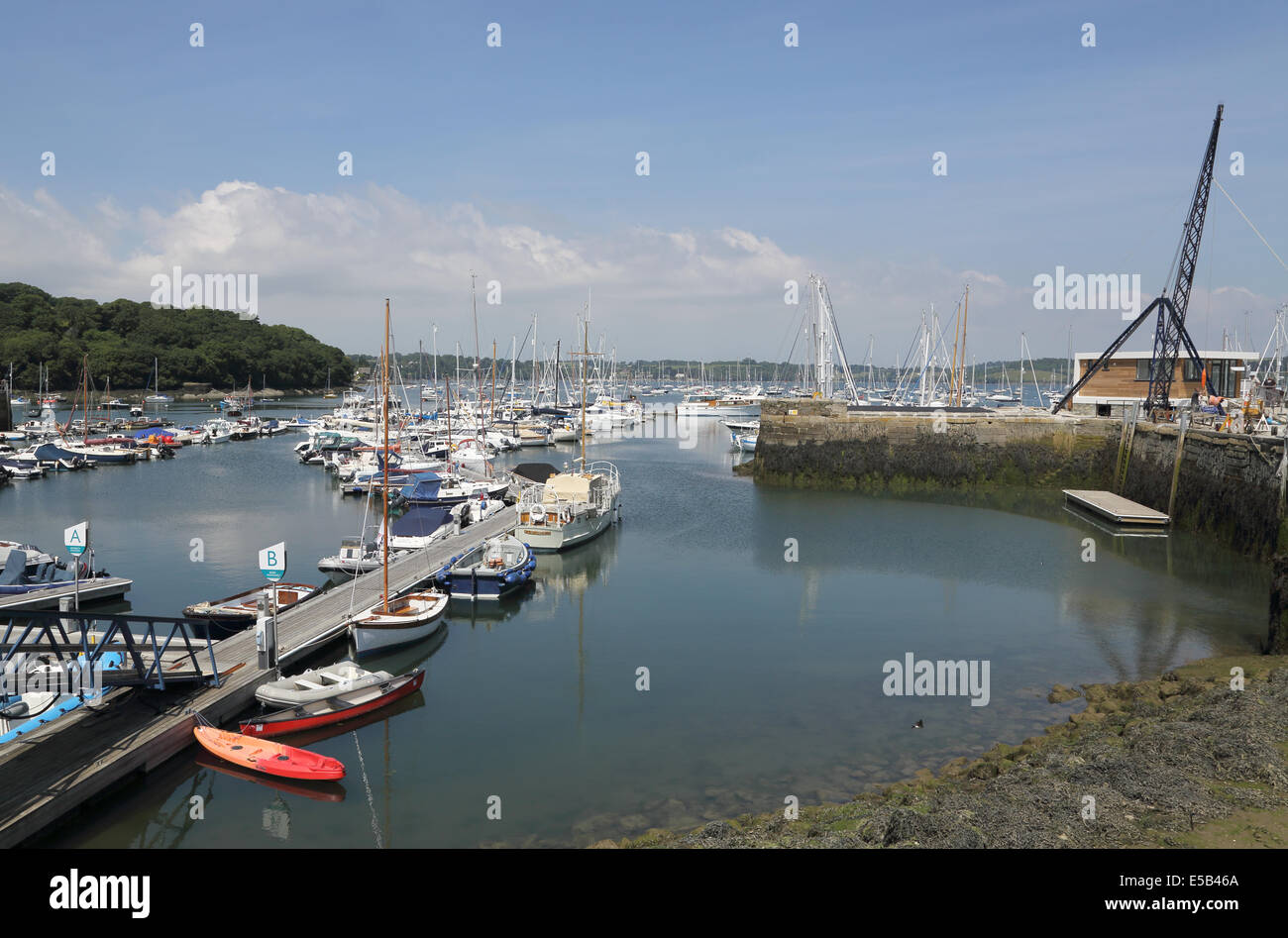 Mylor boats hi-res stock photography and images - Alamy
