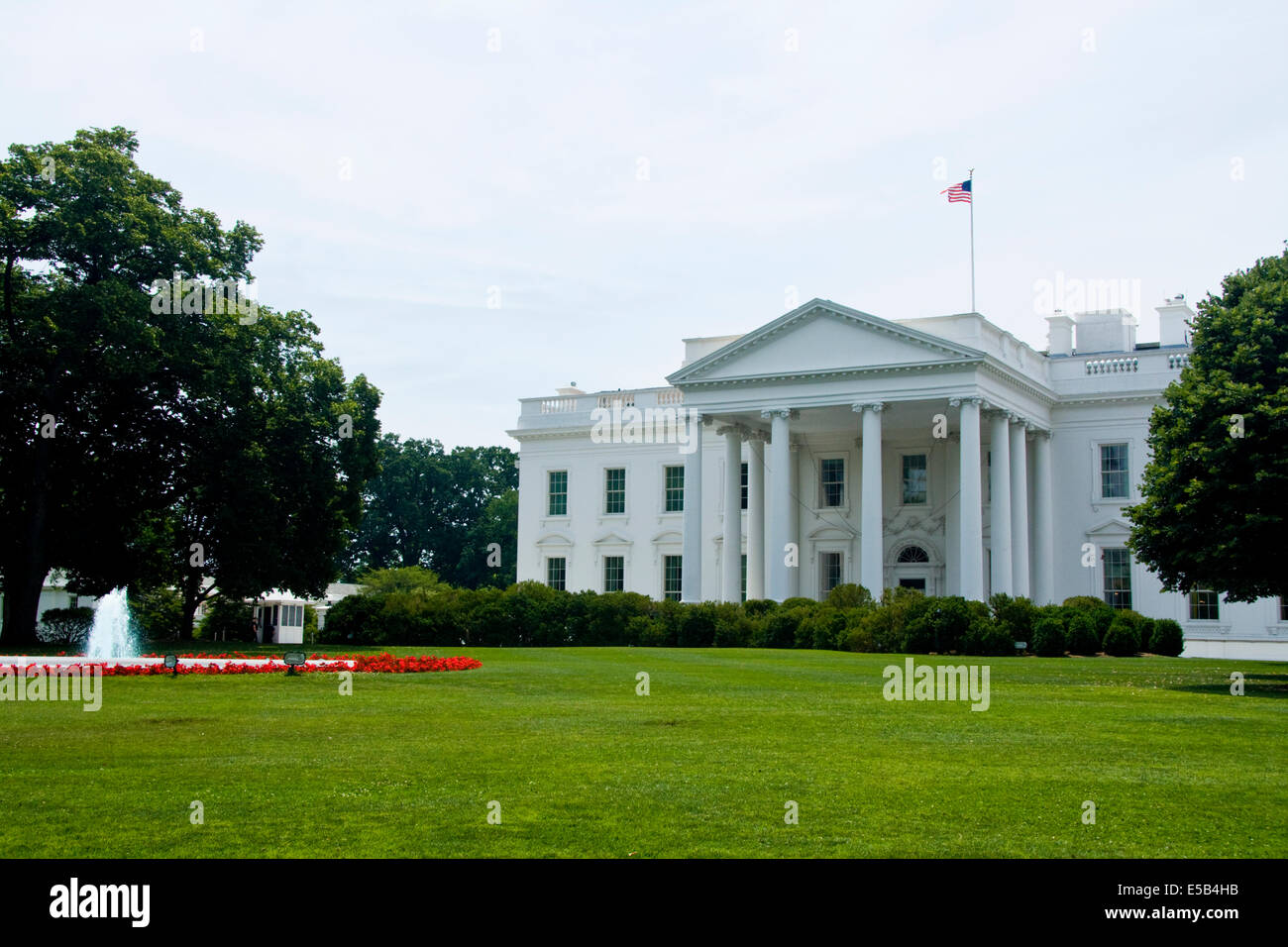 Back of the white house hi-res stock photography and images - Alamy