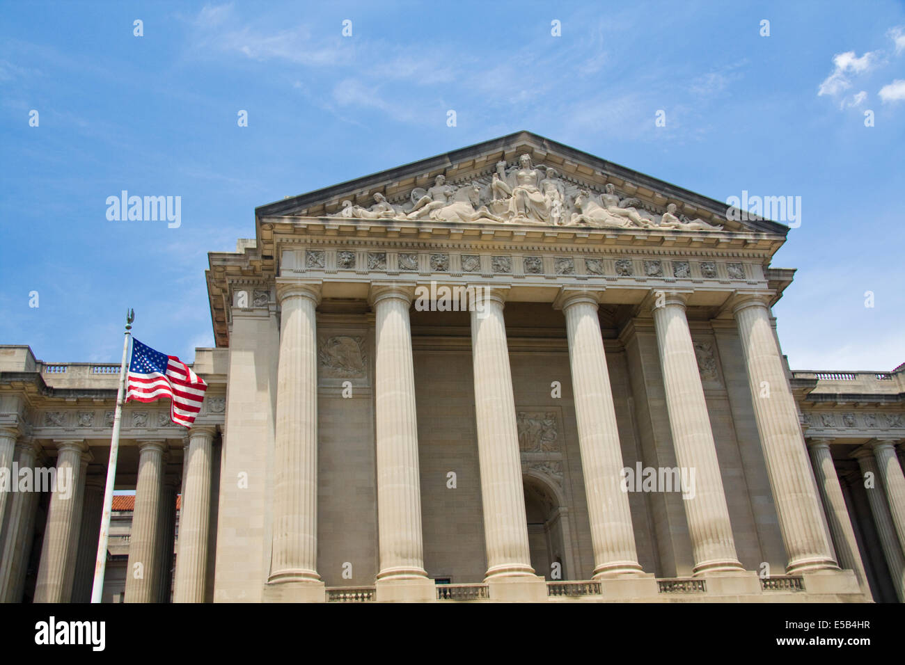 Department of Commerce, Constitution Avenue, Washington DC Stock Photo ...