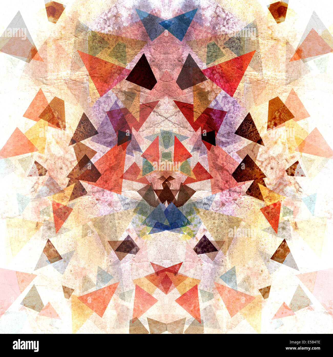 Graphical abstract seamless floral pattern of different Stock Photo - Alamy