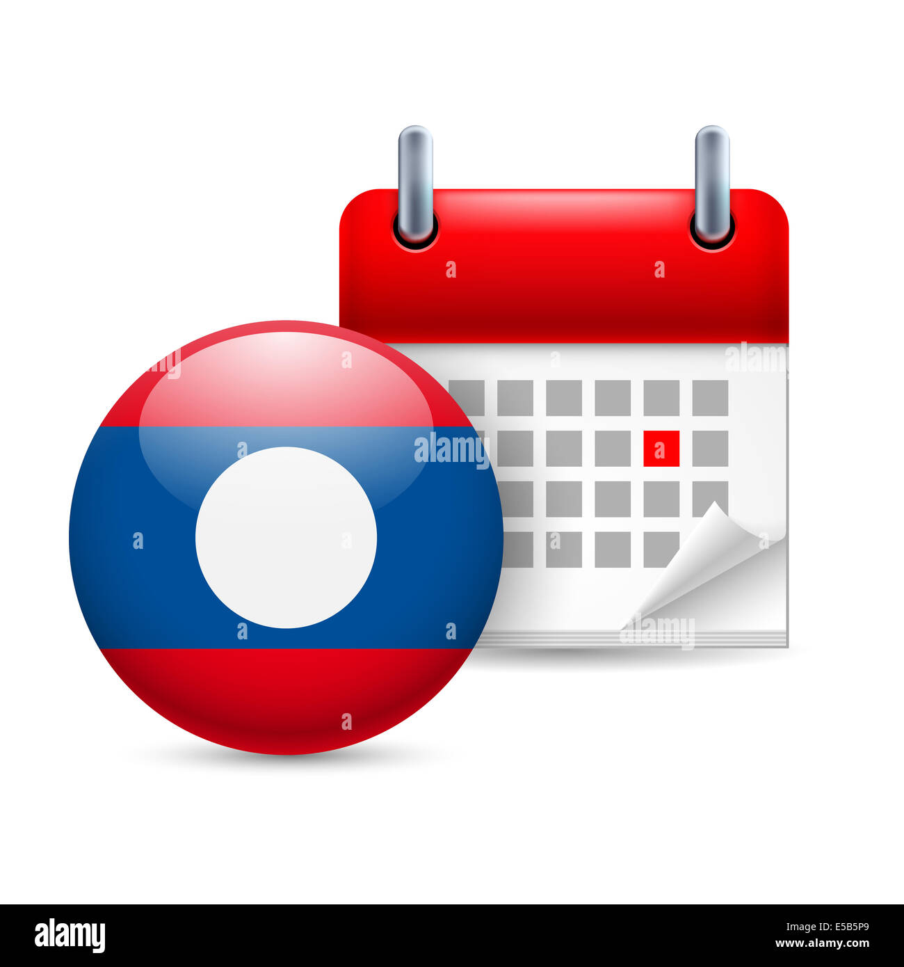 Traditional laos flag hi-res stock photography and images - Alamy