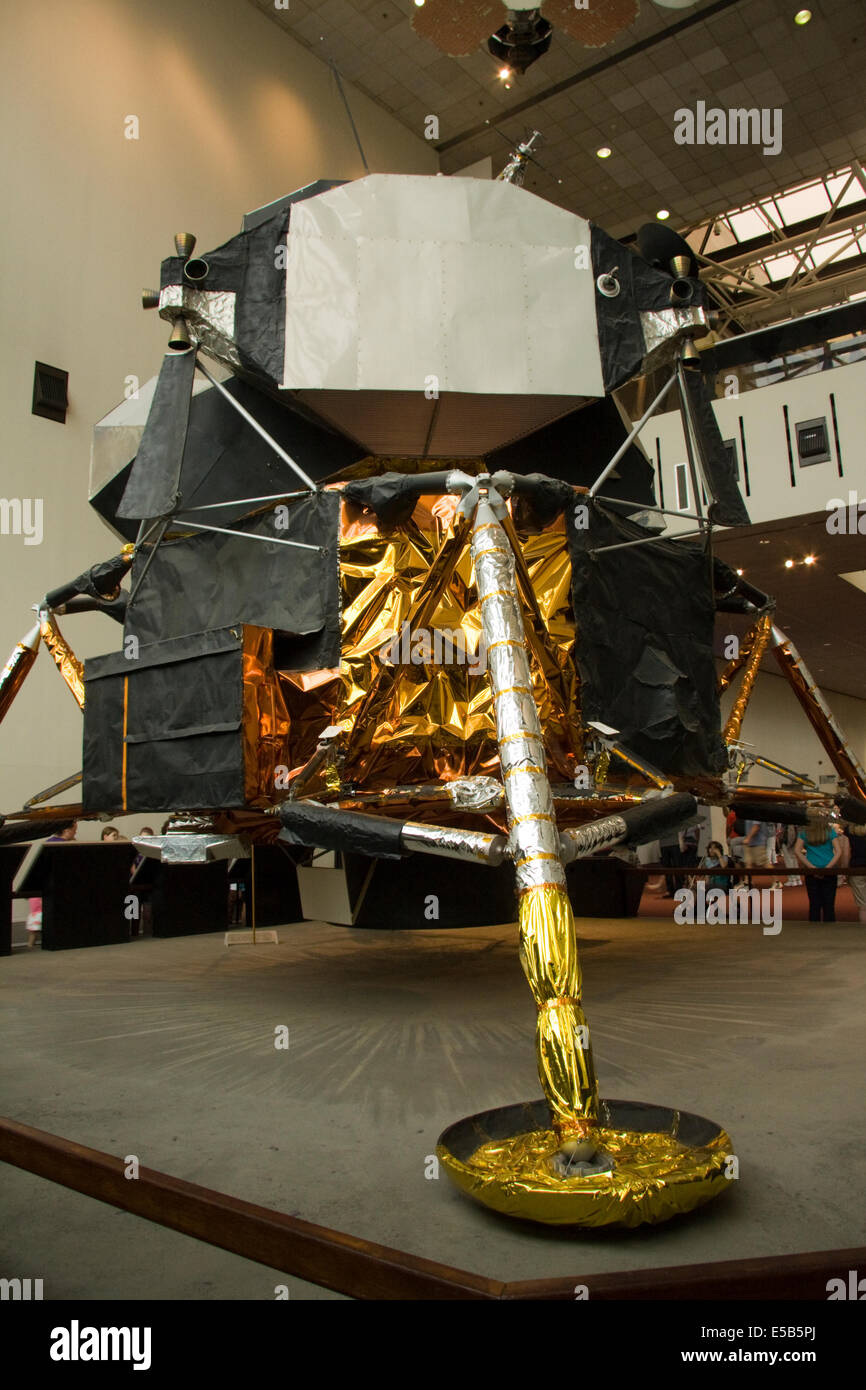 Apollo Lunar Module National Air And Space Museum Washington Dc Stock