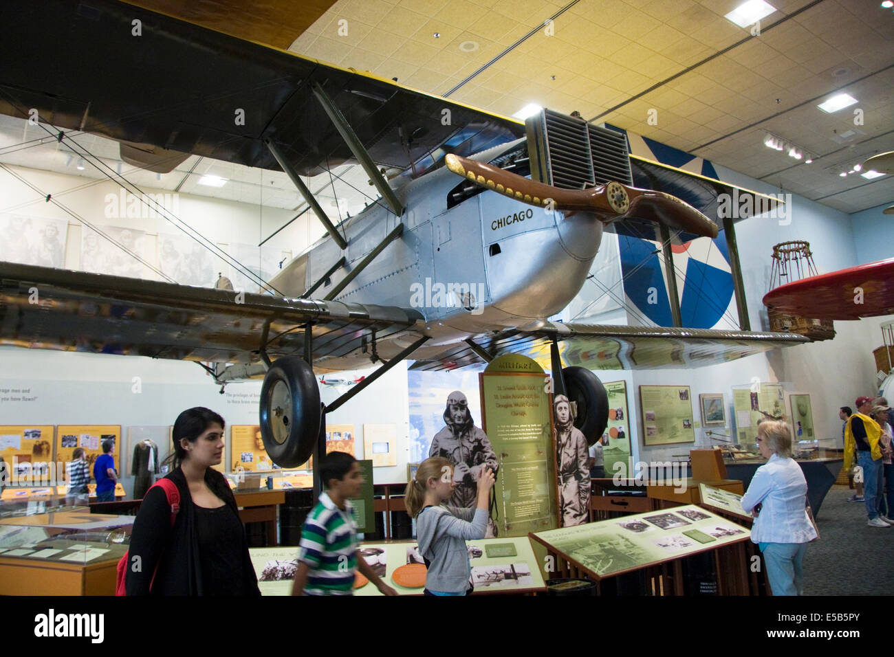 Douglas World Cruiser "Chicago", one of two aircraft to make the first ...
