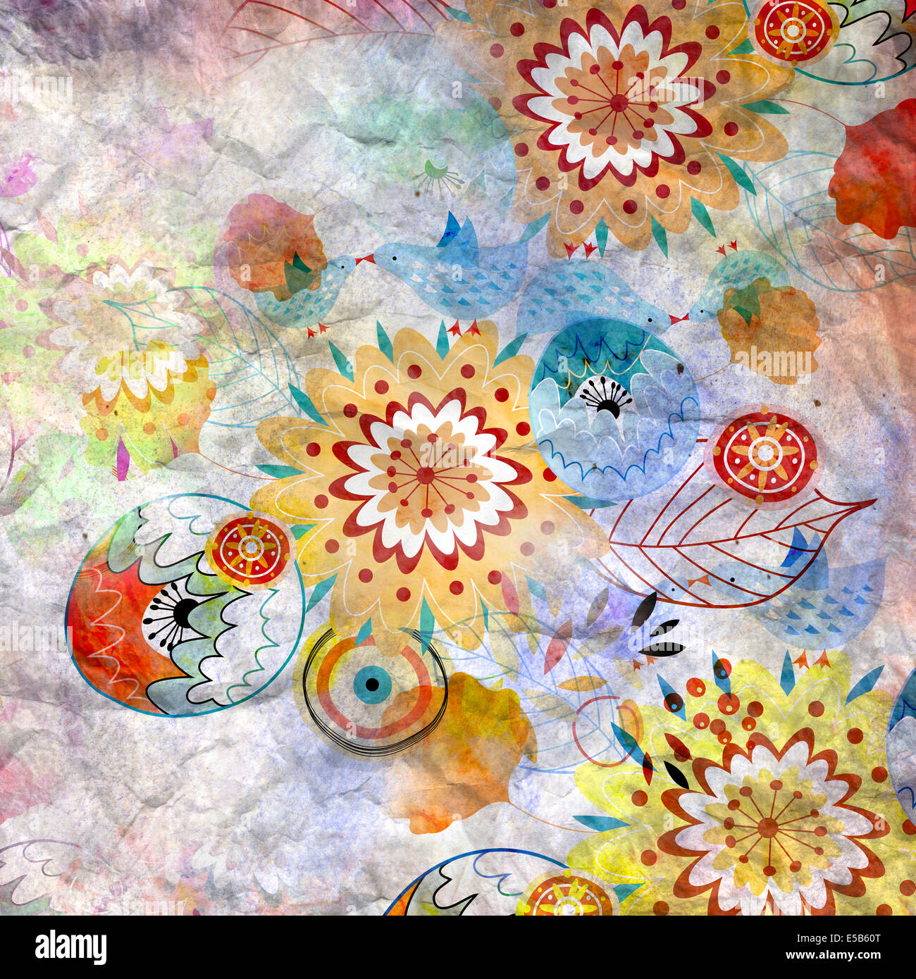 bright colorful geometric abstract pattern of different stripes Stock ...