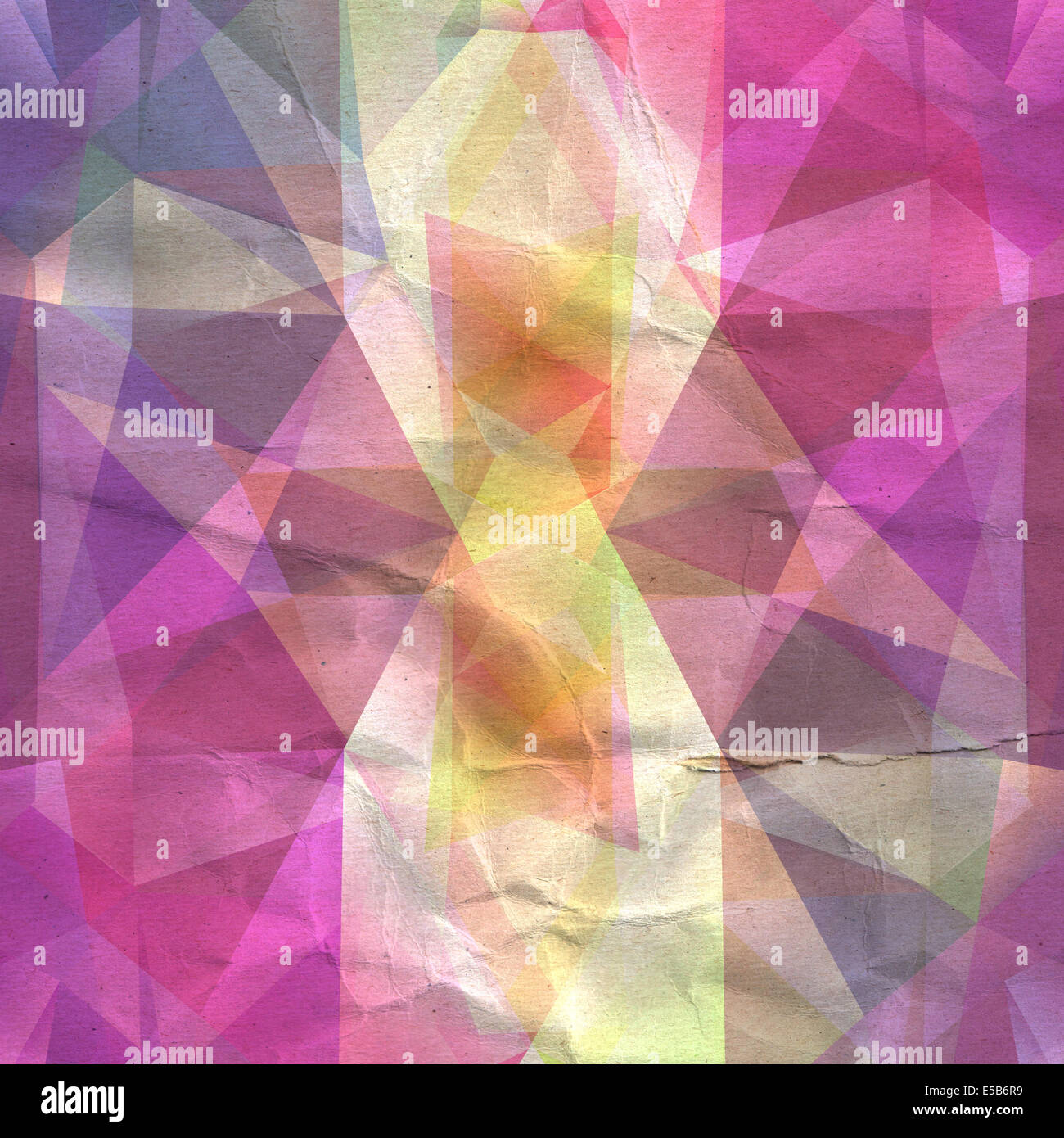 beautiful colorful abstract background with triangles Stock Photo - Alamy