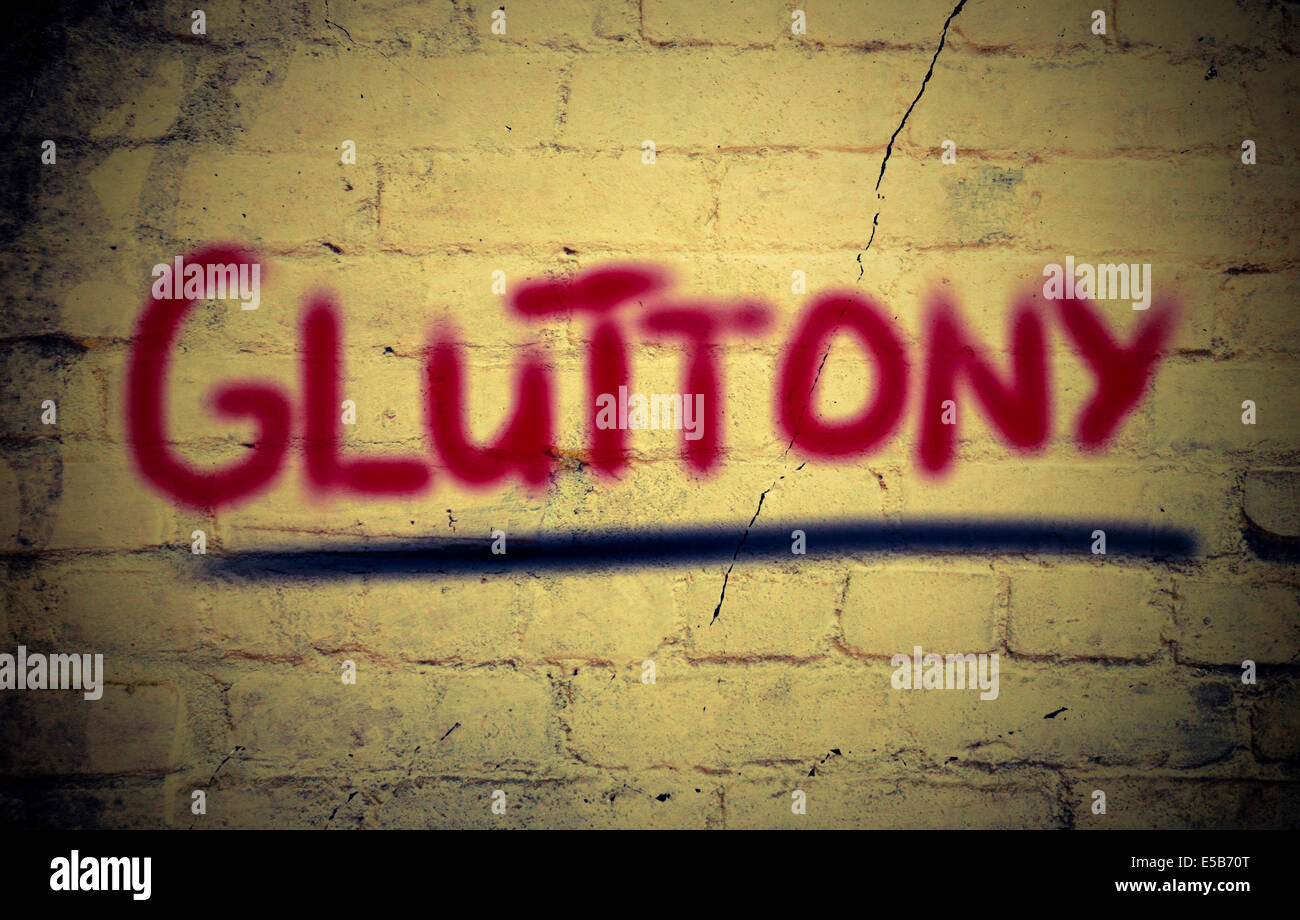 Gluttony greed hi-res stock photography and images - Alamy