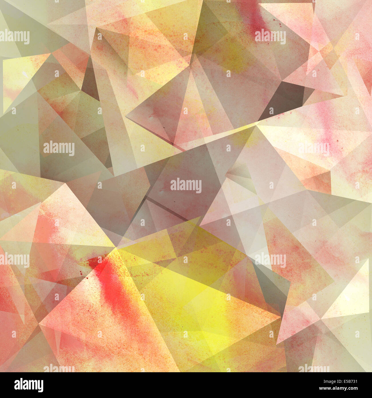 Different colored triangles hi-res stock photography and images - Alamy