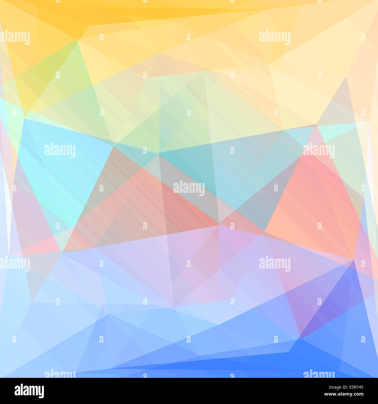 beautiful colorful abstract background with triangles Stock Photo - Alamy