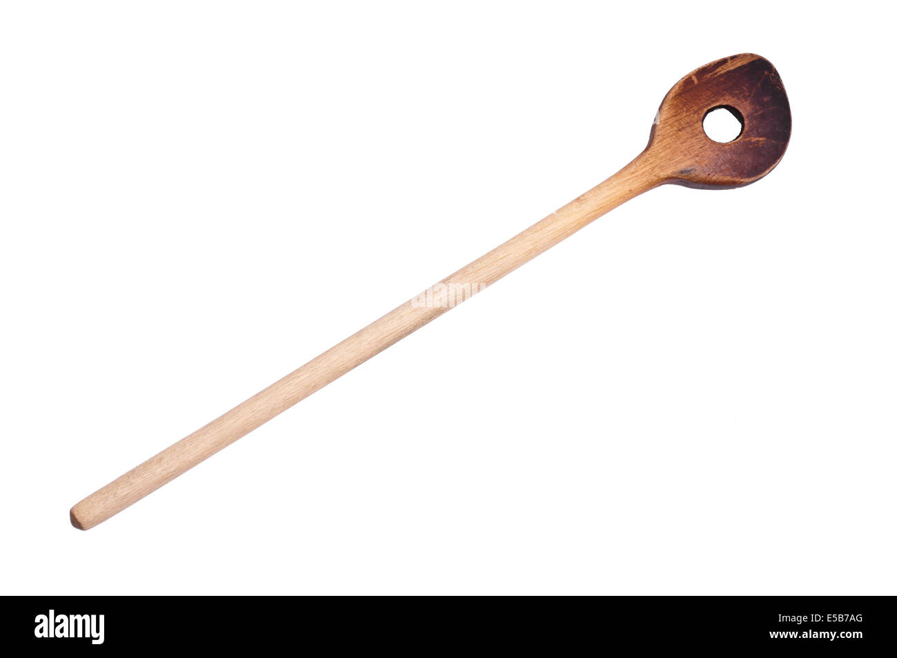 Old used wooden spoon isolated hi-res stock photography and images - Alamy