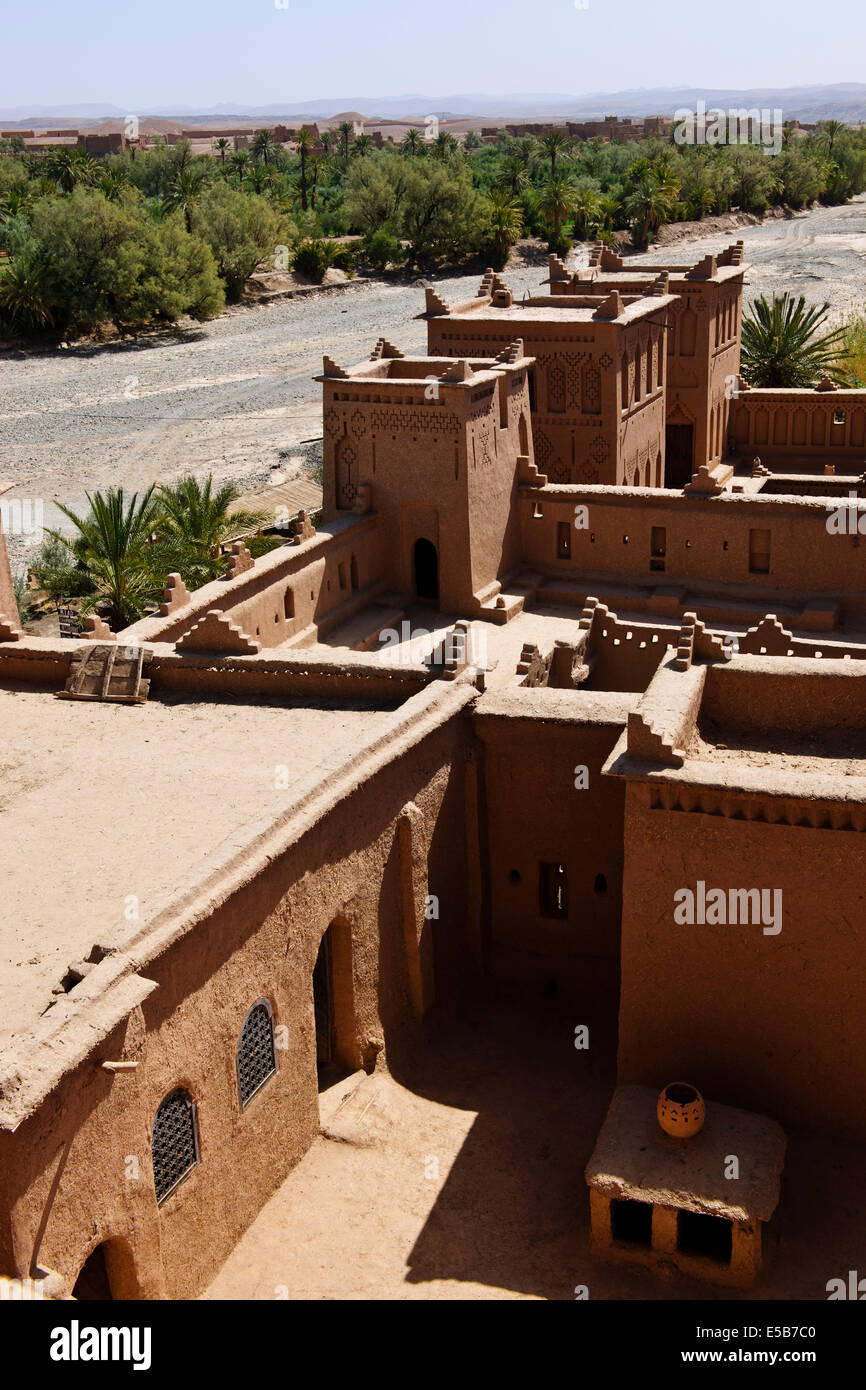 Kasbah Amerhidil,17th Century fort which appears on 50-dirham note ...