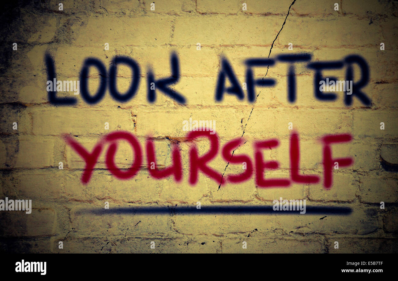 Look After Yourself Concept Stock Photo - Alamy