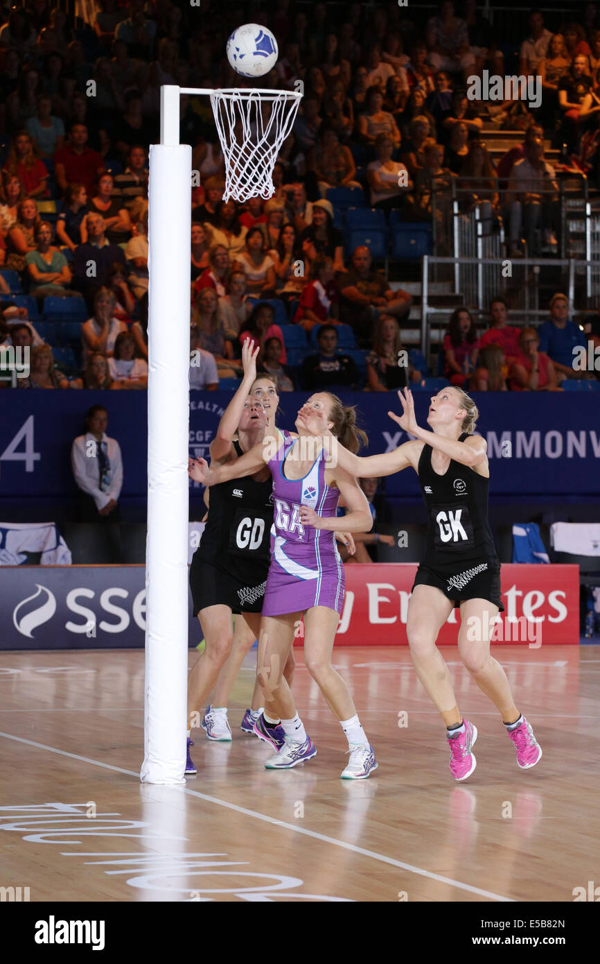 Netball team gb hi-res stock photography and images - Alamy