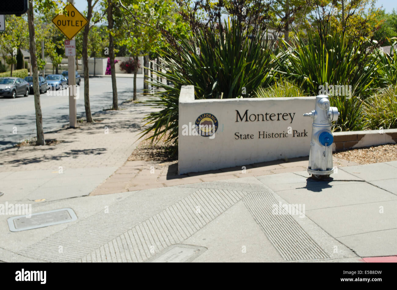 Entrance to Monterey State Park Stock Photo - Alamy