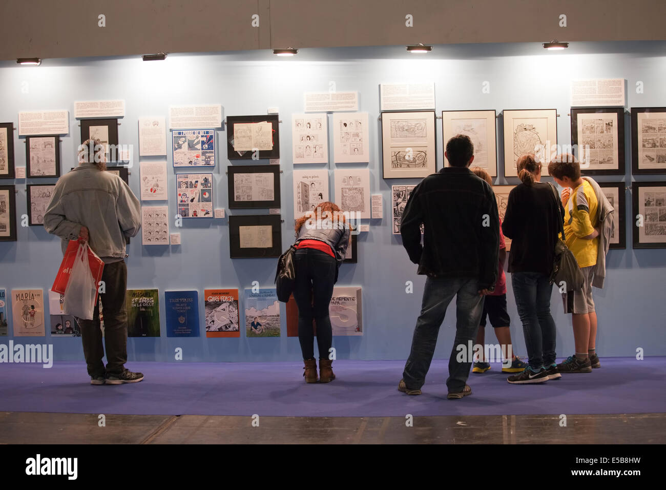 International exhibition of comics and games hi-res stock photography ...