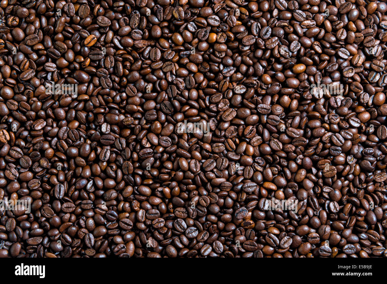 smooth surface of the coffee beans Stock Photo - Alamy