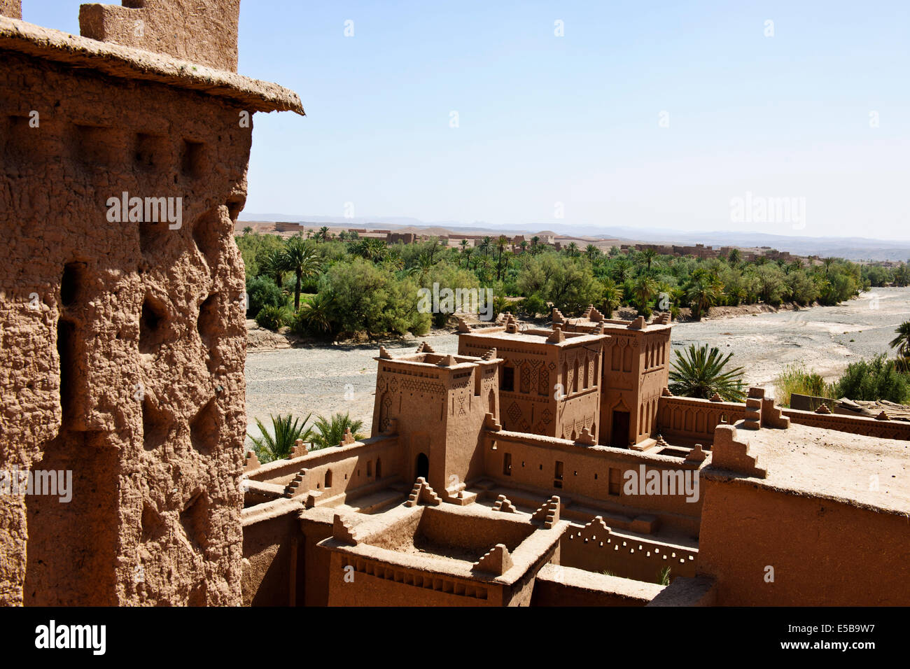 Kasbah Amerhidil,17th Century fort which appears on 50-dirham note ...