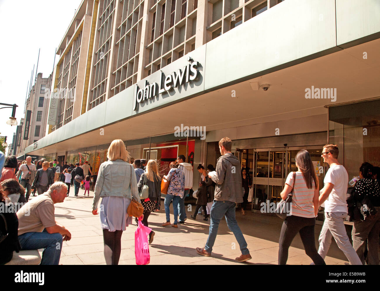 John Lewis department store, Oxford Street, London, UK Stock Photo - Alamy