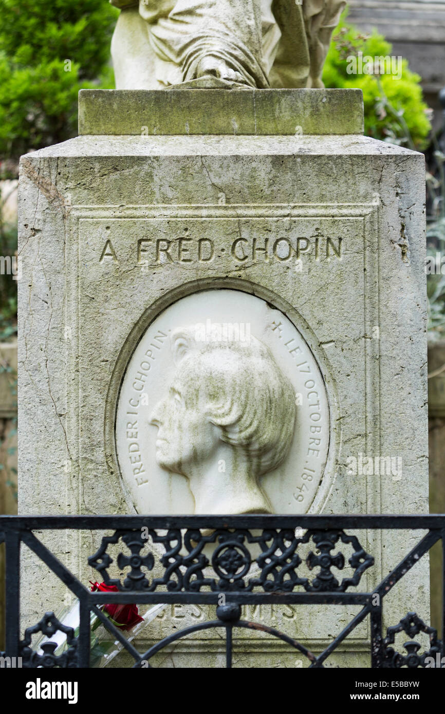 Frederic chopin grave hi-res stock photography and images - Alamy