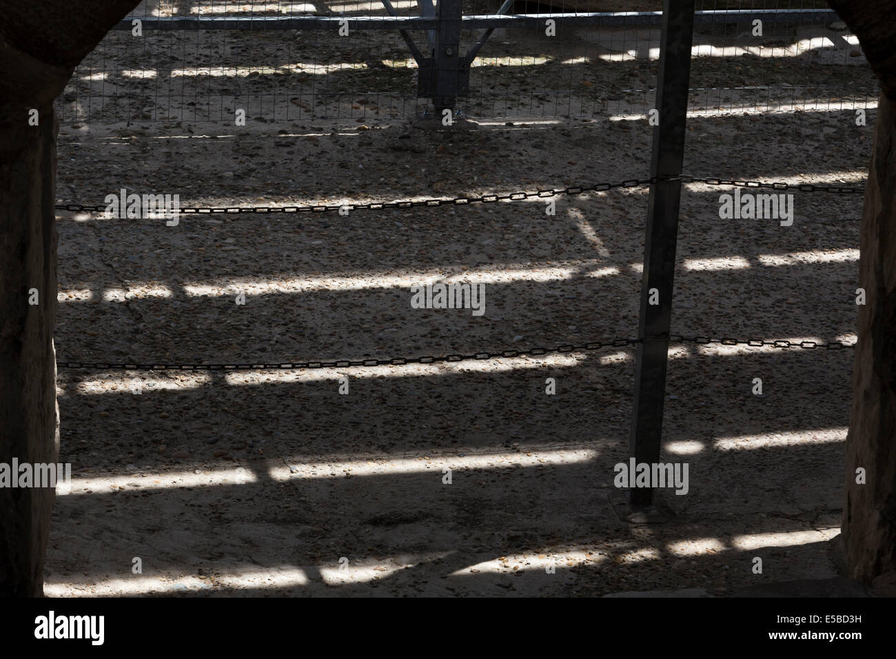 stripes of light in the shadow Stock Photo - Alamy