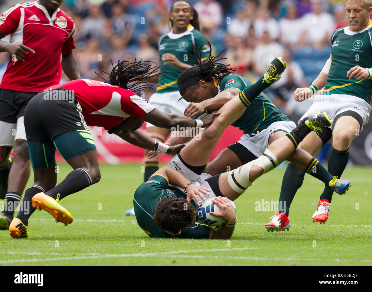 Glasgow, Scotland. 26th July, 2014. Glasgow Commonwealth Games. South ...