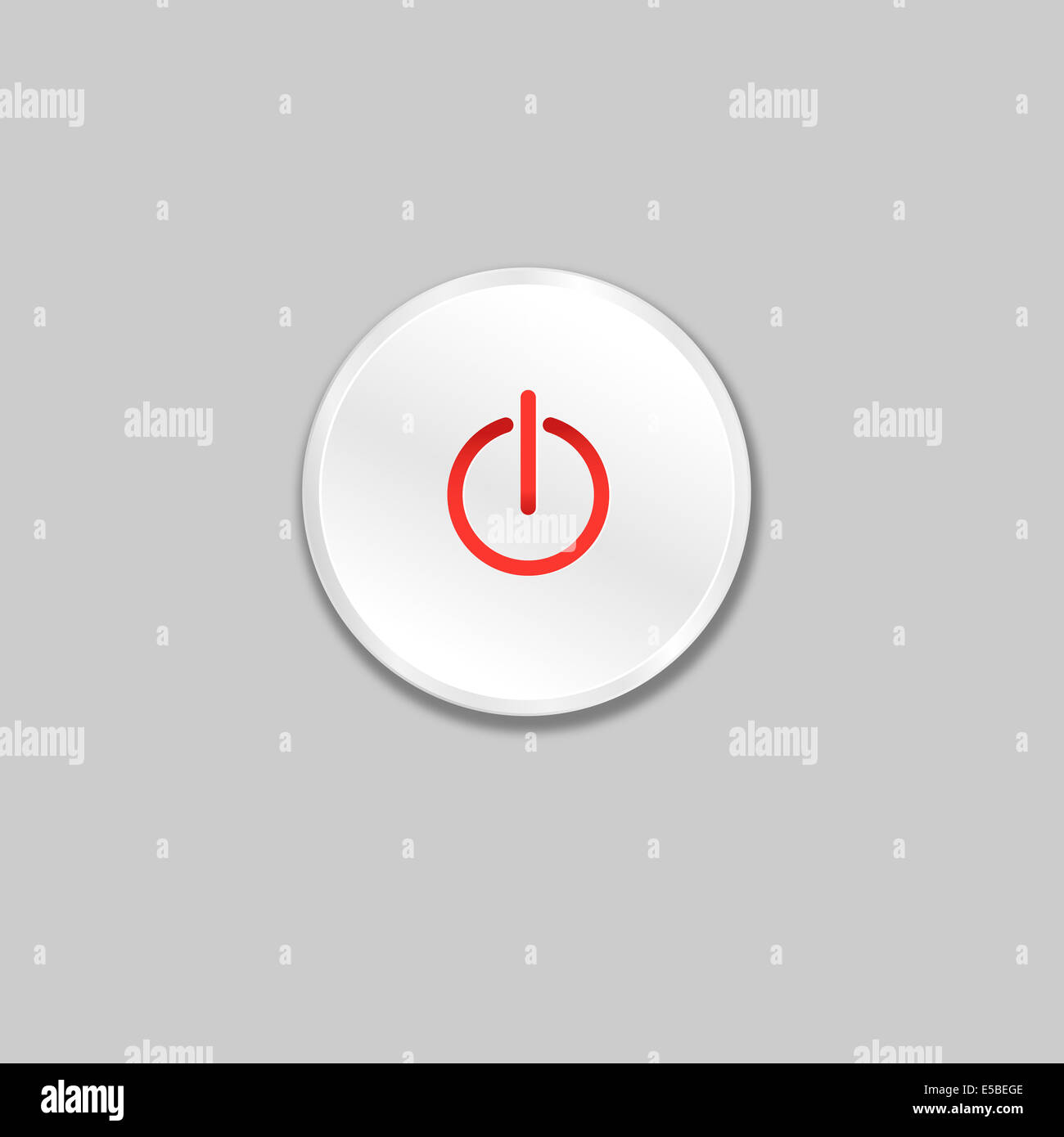 Power button silhouette hi-res stock photography and images - Alamy