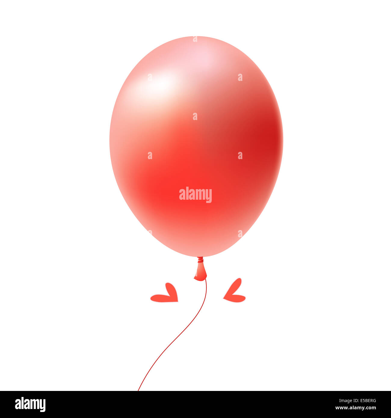 Cartoon bright red heart hi-res stock photography and images - Alamy