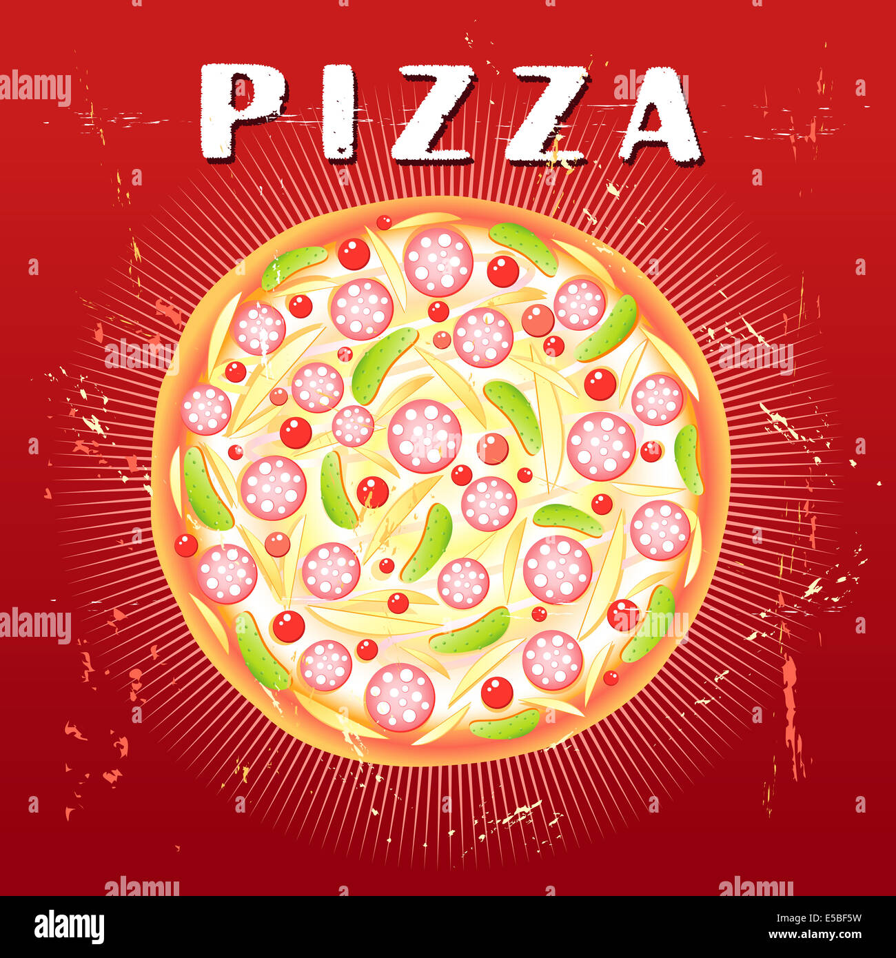 Pizza graphics hi-res stock photography and images - Alamy