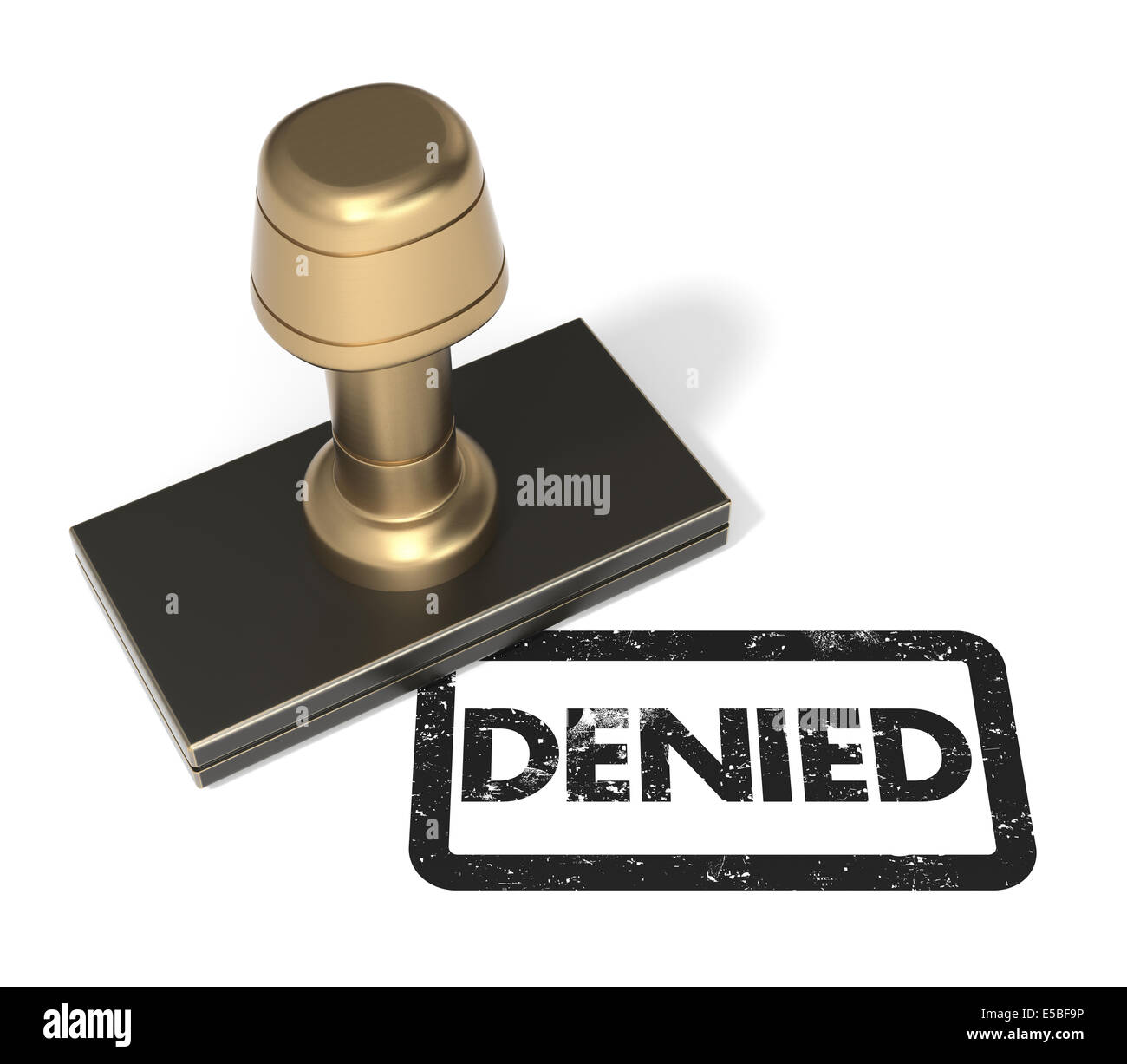 Denied stamp hi-res stock photography and images - Alamy