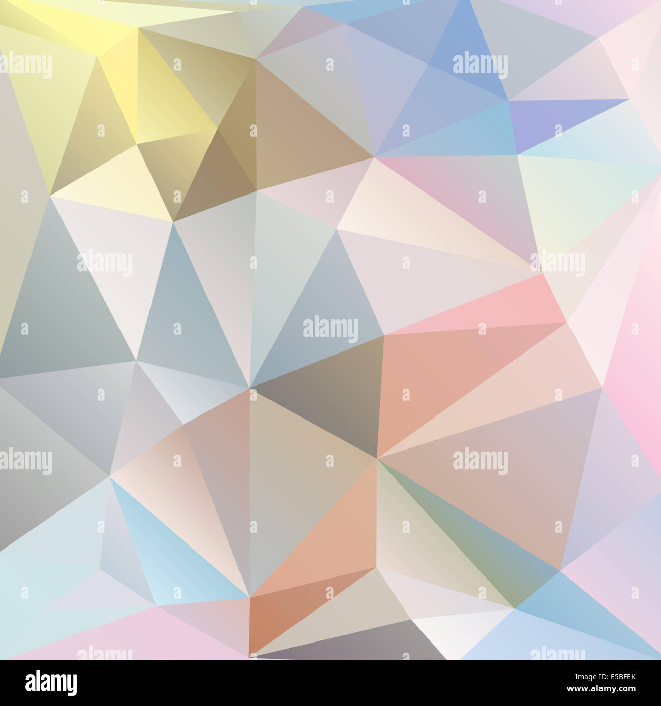 graphic geometric pattern with different colored triangles Stock Photo ...