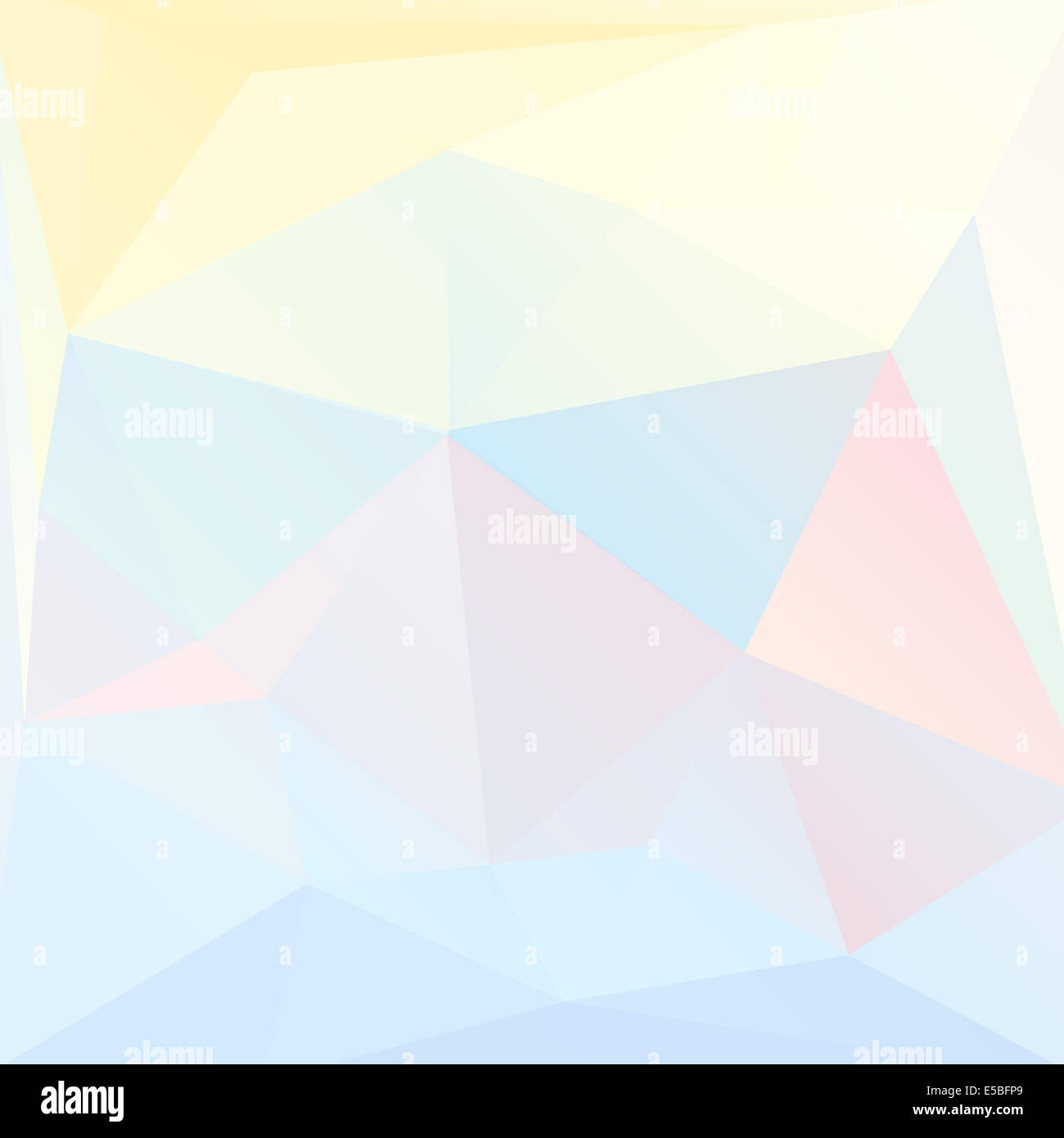 abstract background of colored triangles volume Stock Photo - Alamy