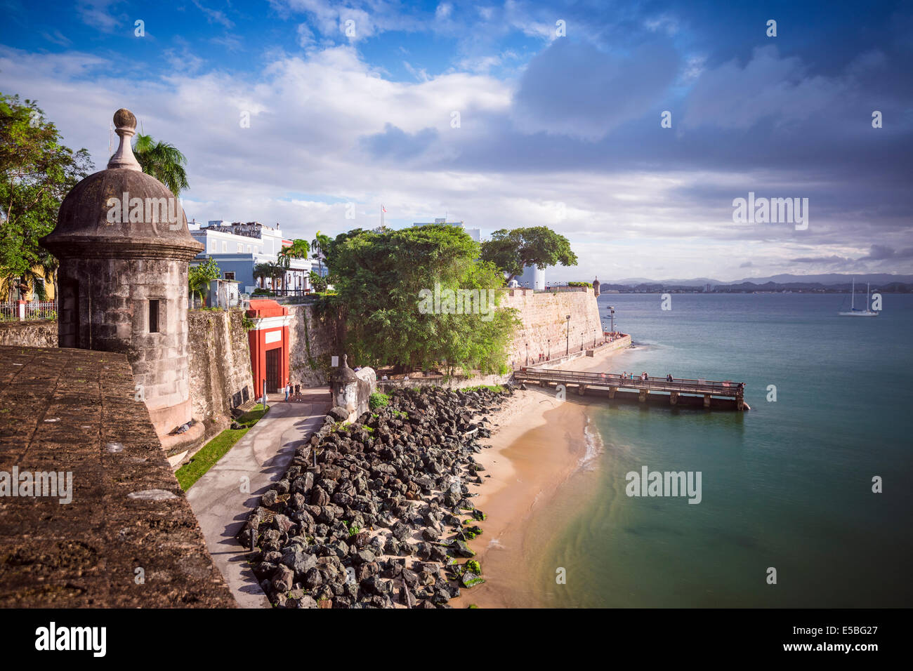 San Juan, Puerto Rico coast Stock Photo - Alamy