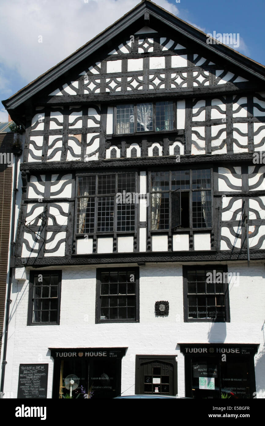 Tudor House Bridge Street Chester Cheshire England UK Stock Photo - Alamy