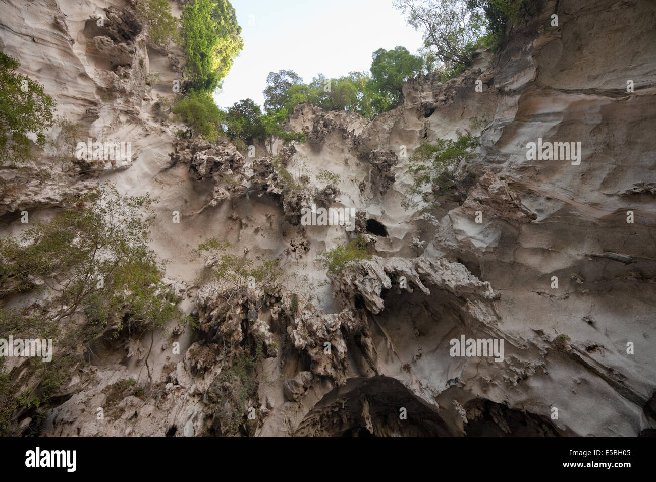 Karst calcium carbonate erosion karst hi-res stock photography and ...