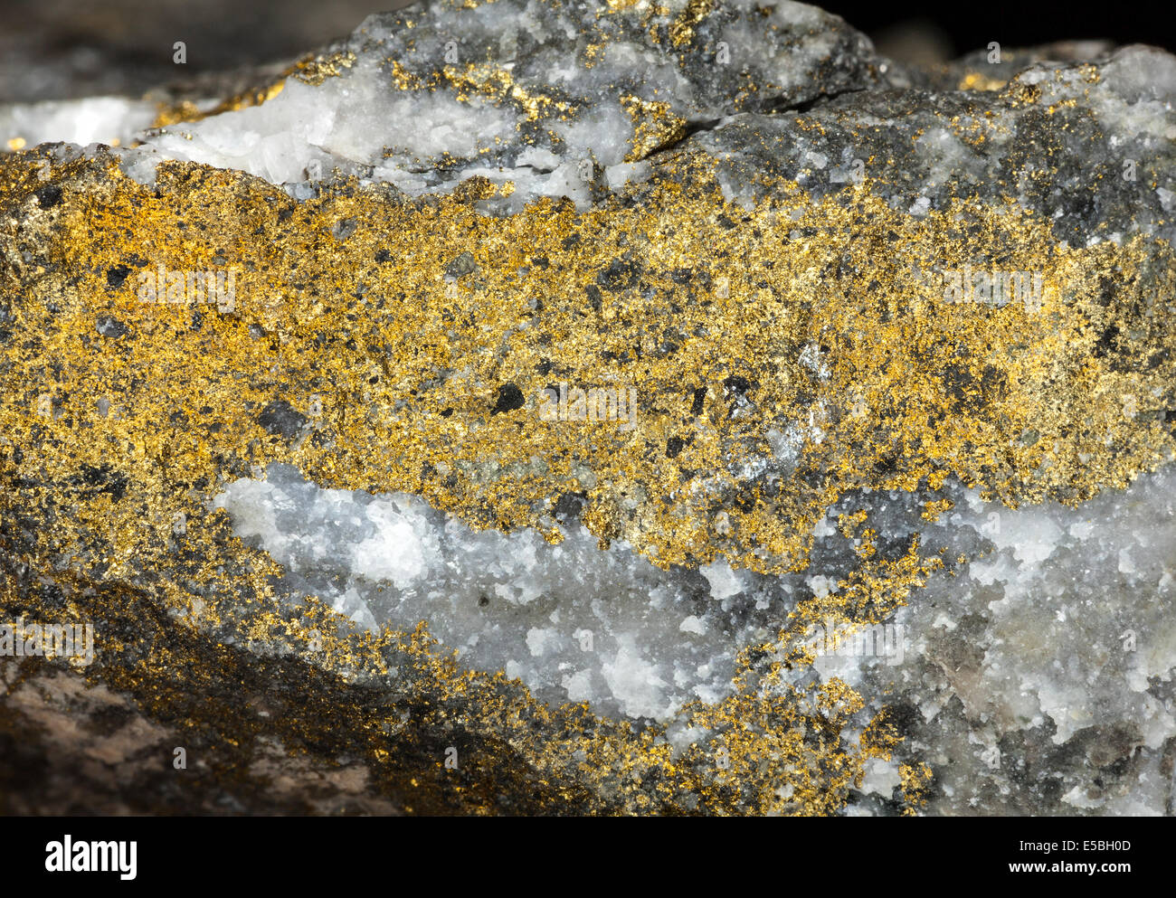 Gold in quartz hi-res stock photography and images - Alamy