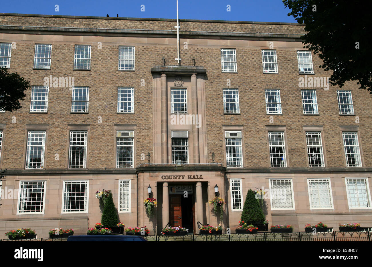 County Hall Chester Cheshire England UK Stock Photo - Alamy