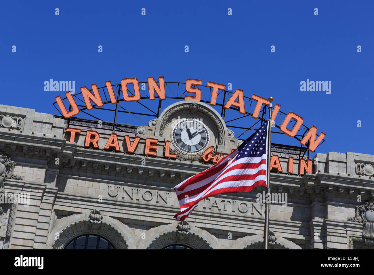 Denver Colorado USA - 26th July 2014. Union Station Opens to the public ...