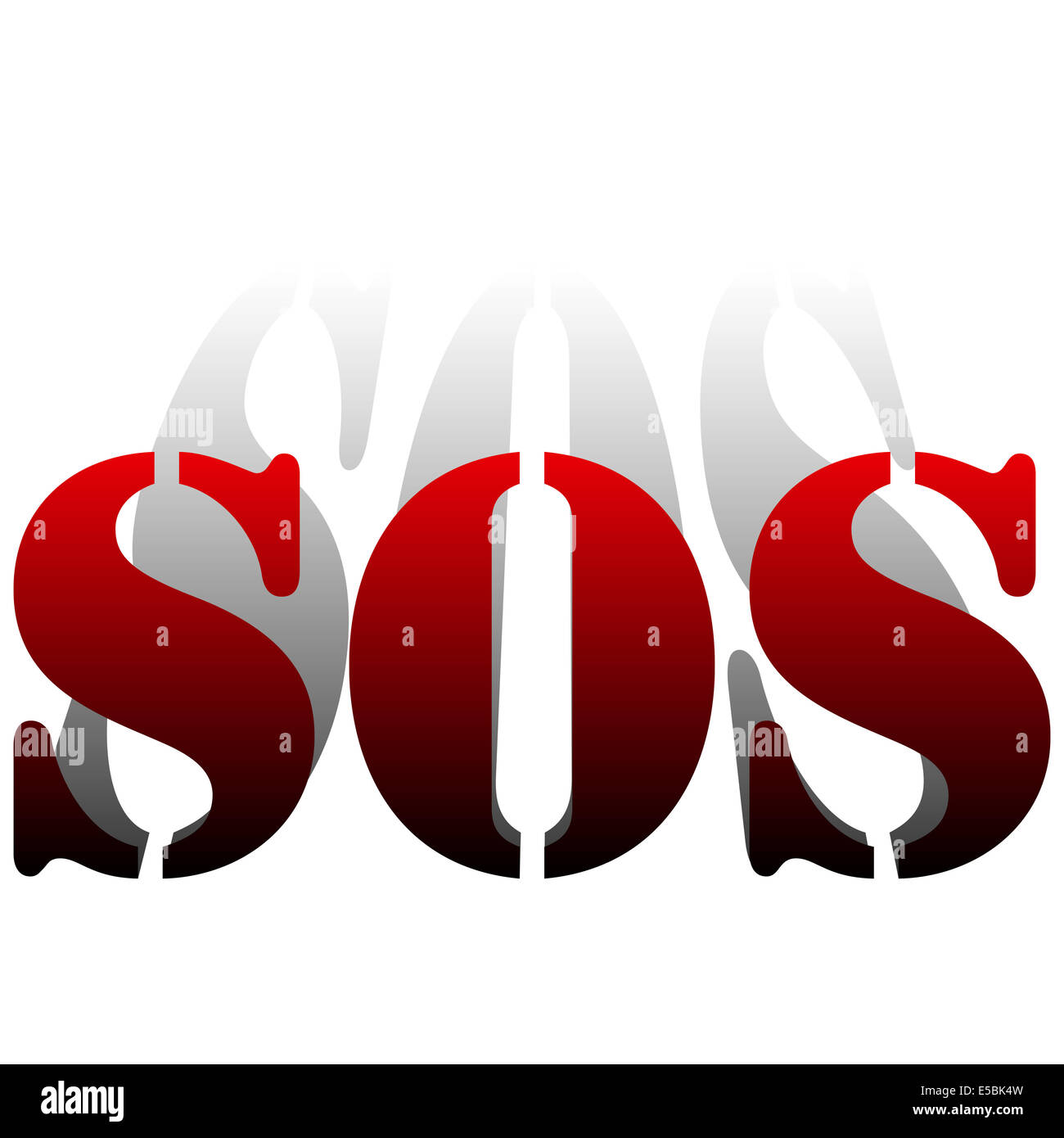 sos web icon , isolated on white background Stock Photo - Alamy